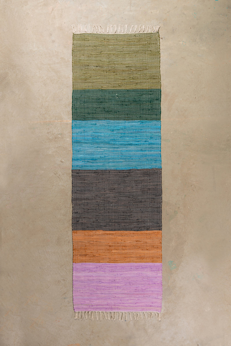 Multi-Coloured Rag Rug | Various Sizes Available – Ian Snow Ltd