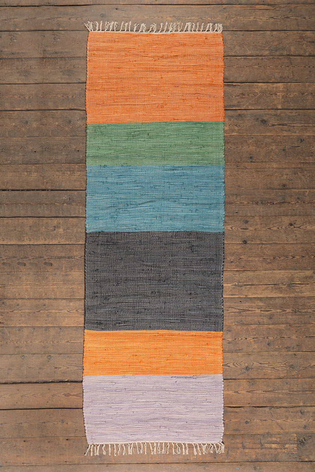 Multi-Coloured Rag Rug | Various Sizes Available – Ian Snow Ltd
