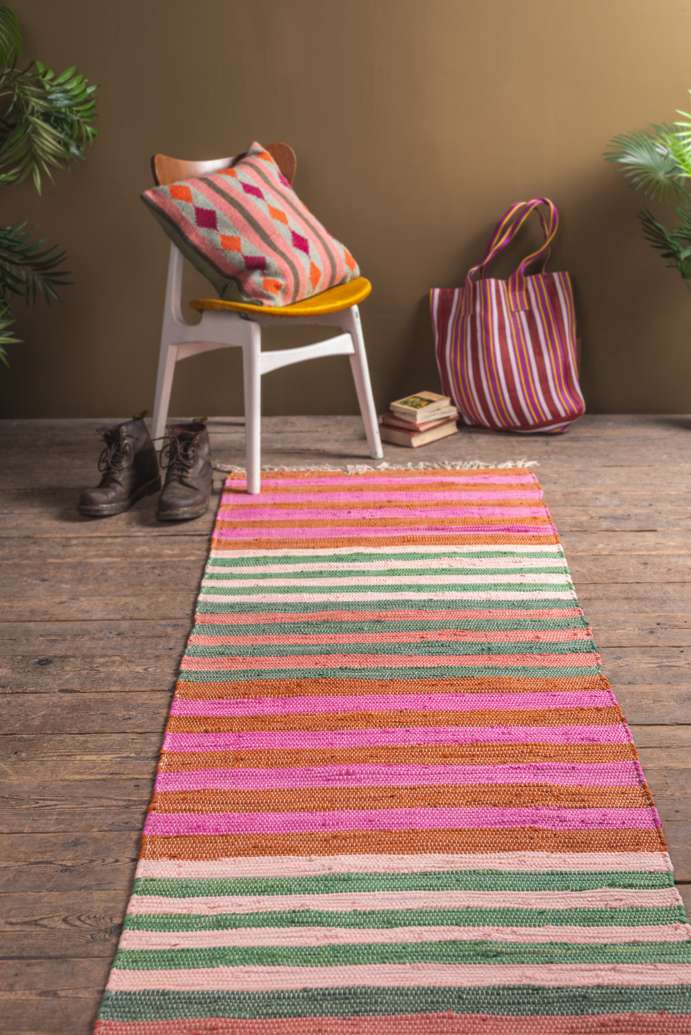 Multi-Coloured Rag Rug | Various Sizes Available – Ian Snow Ltd