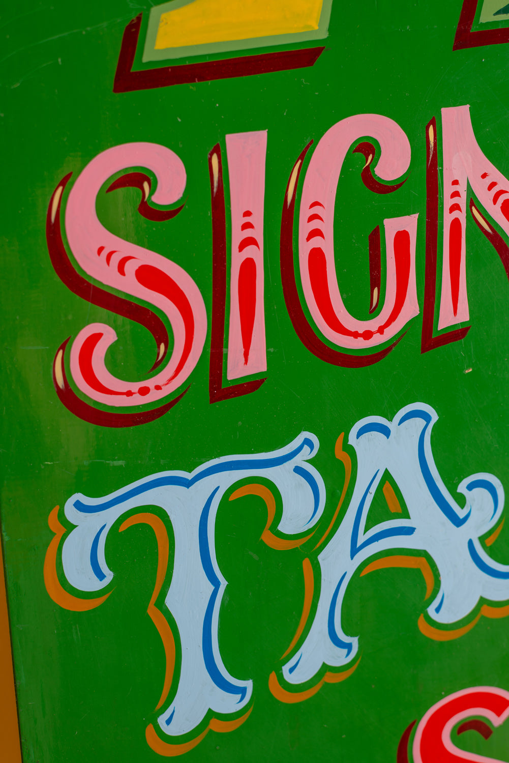 'Signwriting Taster' Fairground Sign – Ian Snow Ltd