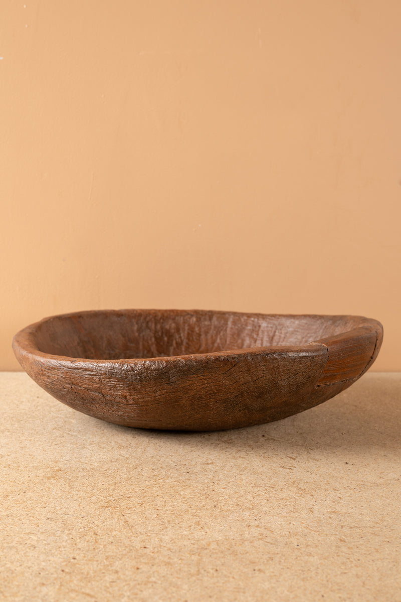 Vintage Wooden Parat Bowl - 47 – Ian Snow Ltd