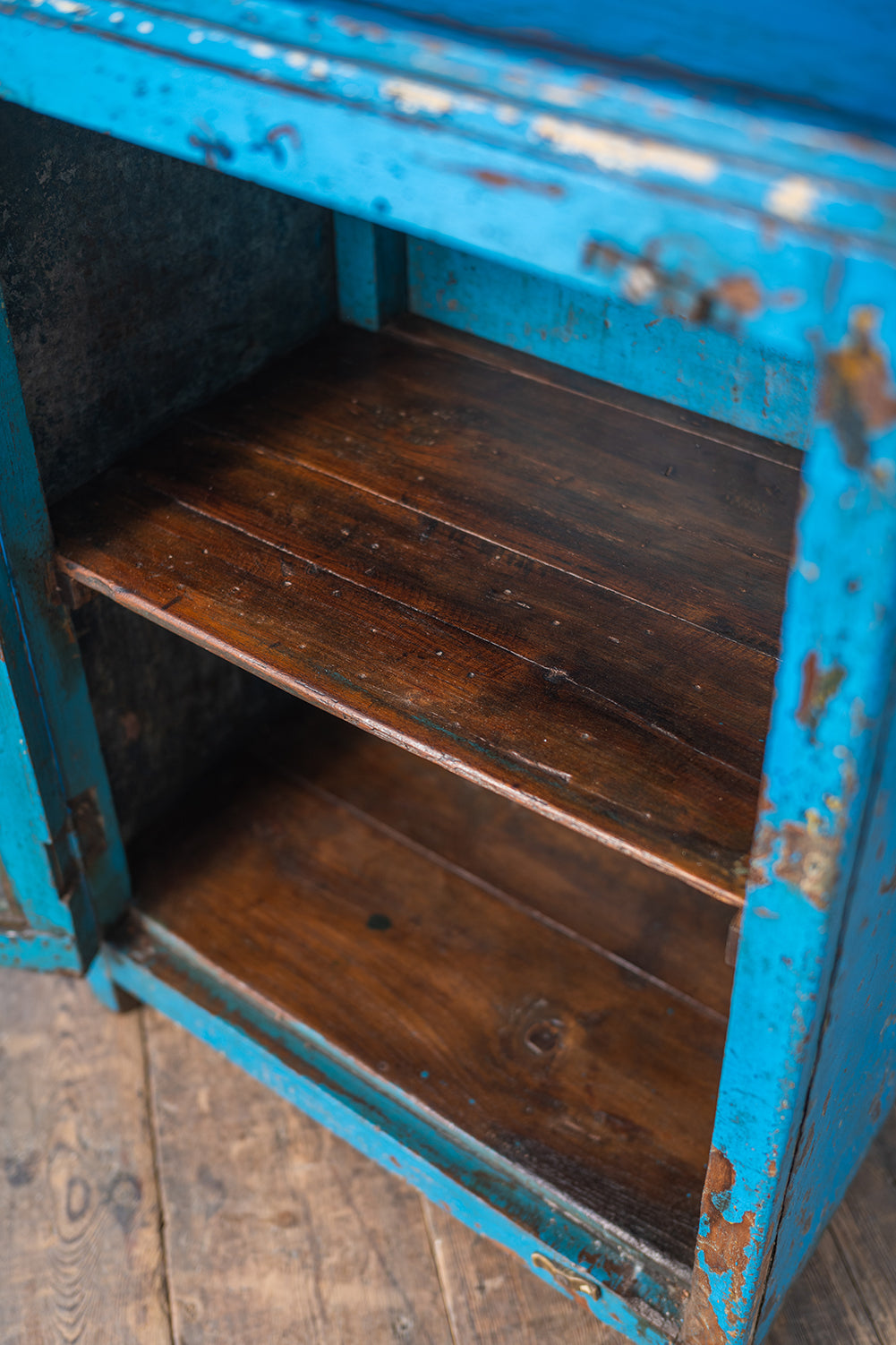 Vintage Blue Side Cabinet W:50cm D:34cm H:72cm – Ian Snow Ltd
