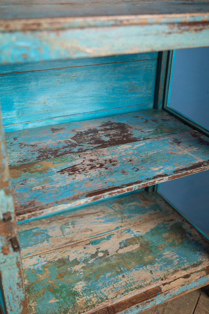 Vintage Light Blue Side Cabinet W:66cm D:44cm H:90cm – Ian Snow Ltd