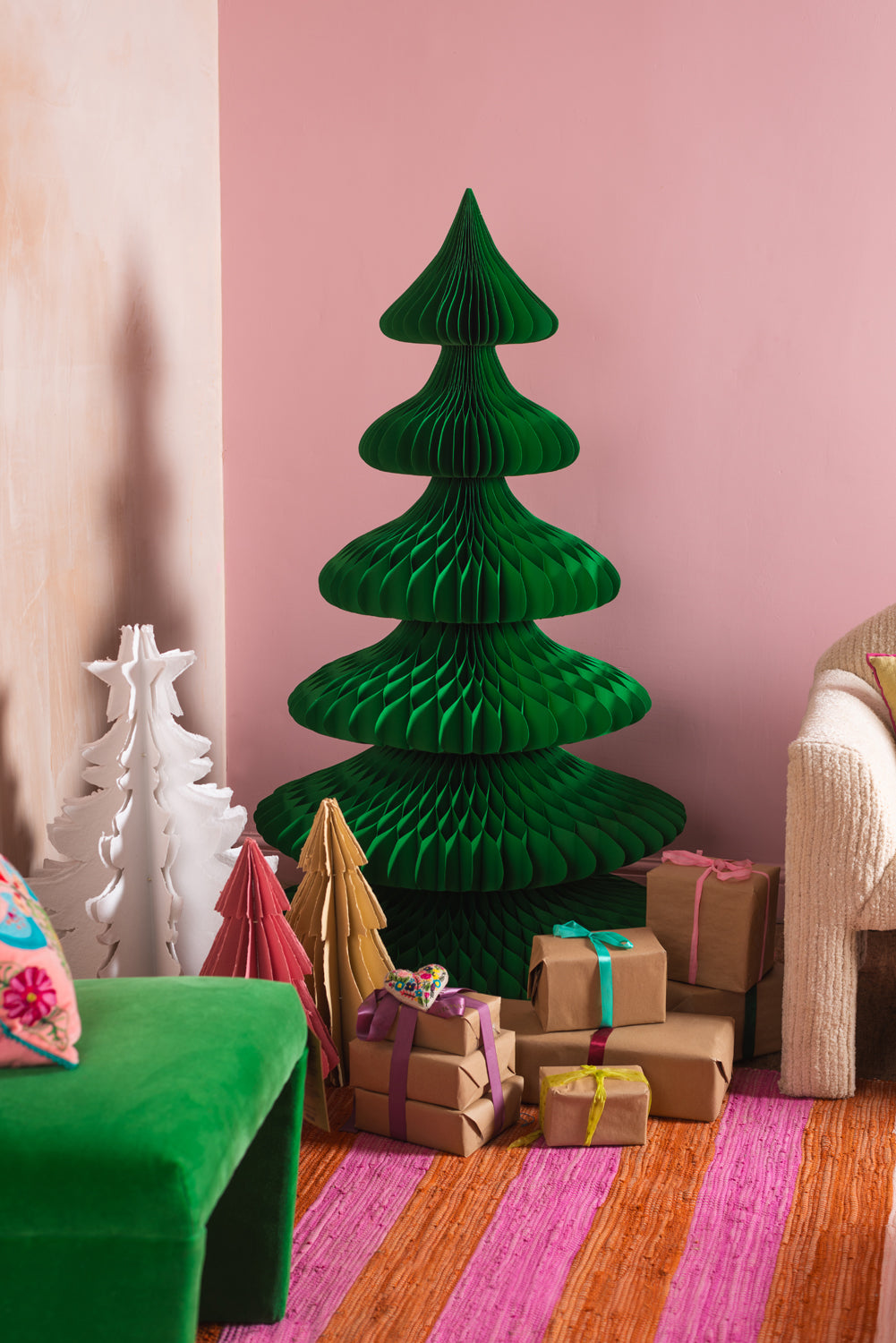 Green Honeycomb Origami Paper Tree – Ian Snow Ltd