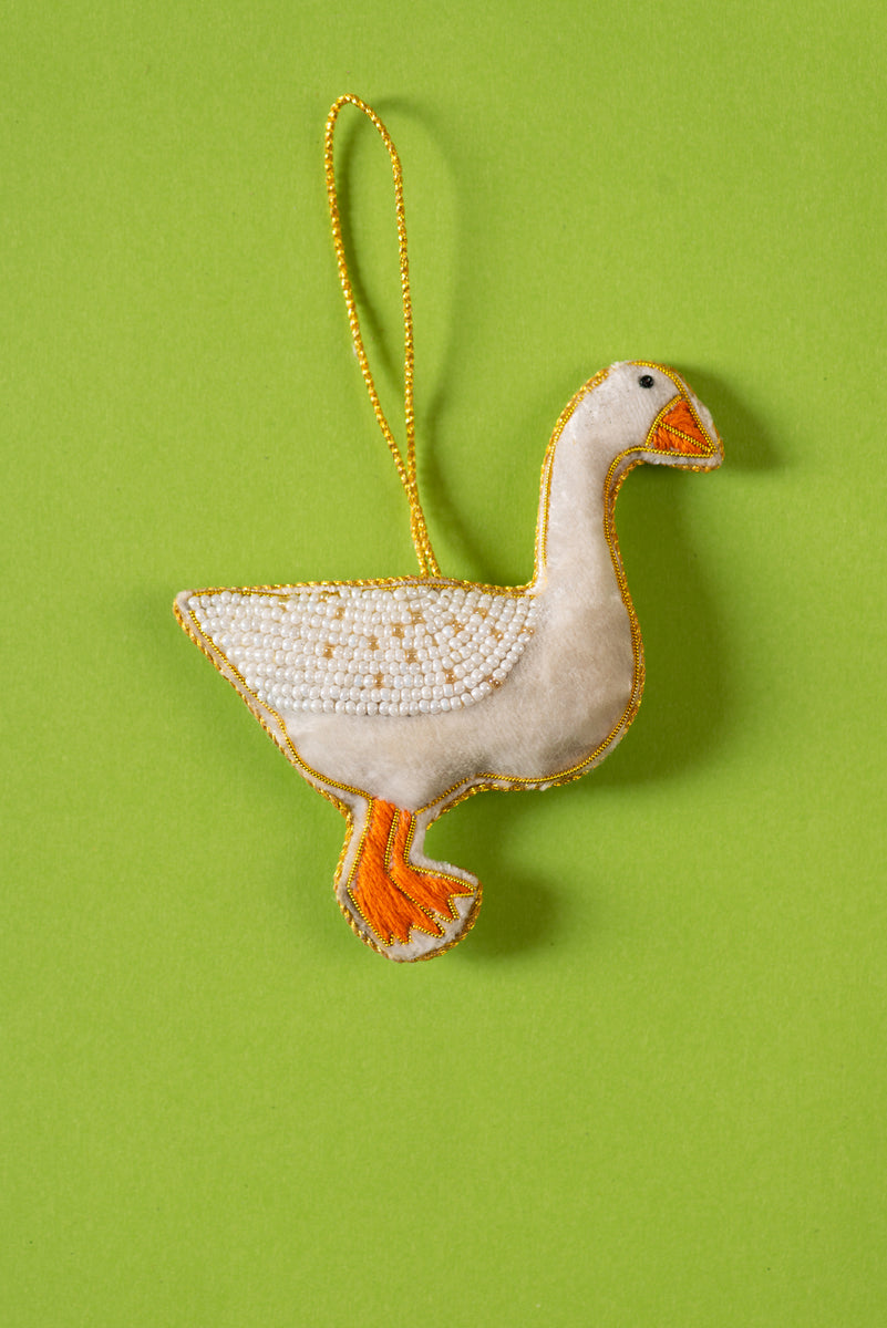 Goose Decoration (Virgin Plastic Free) – Ian Snow Ltd