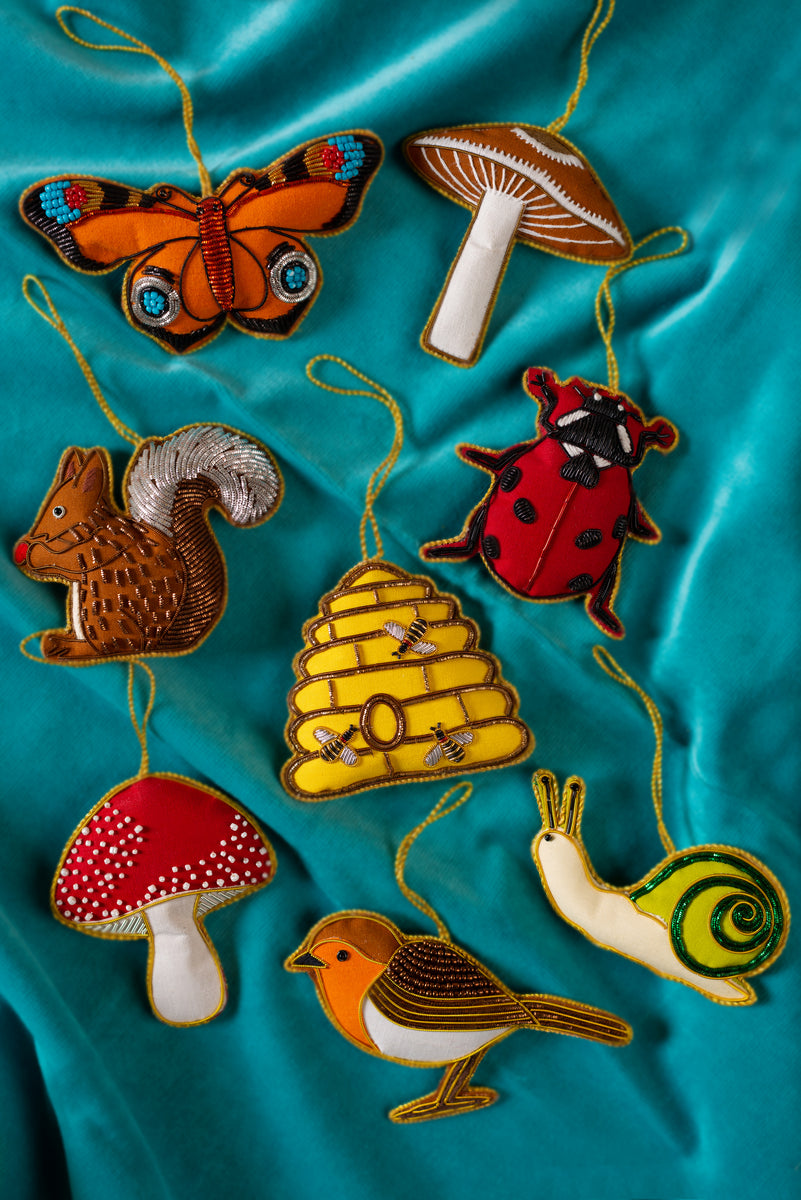 Toadstool Decoration (Virgin Plastic Free) – Ian Snow Ltd