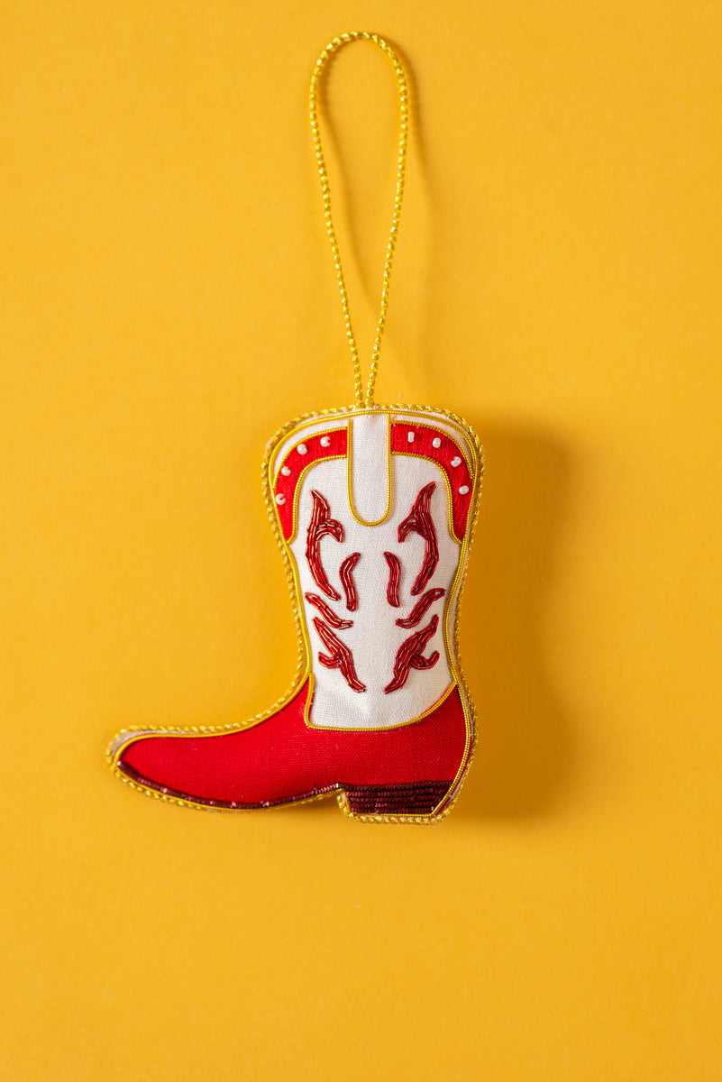 Cowboy Boot Decoration (Virgin Plastic Free) – Ian Snow Ltd
