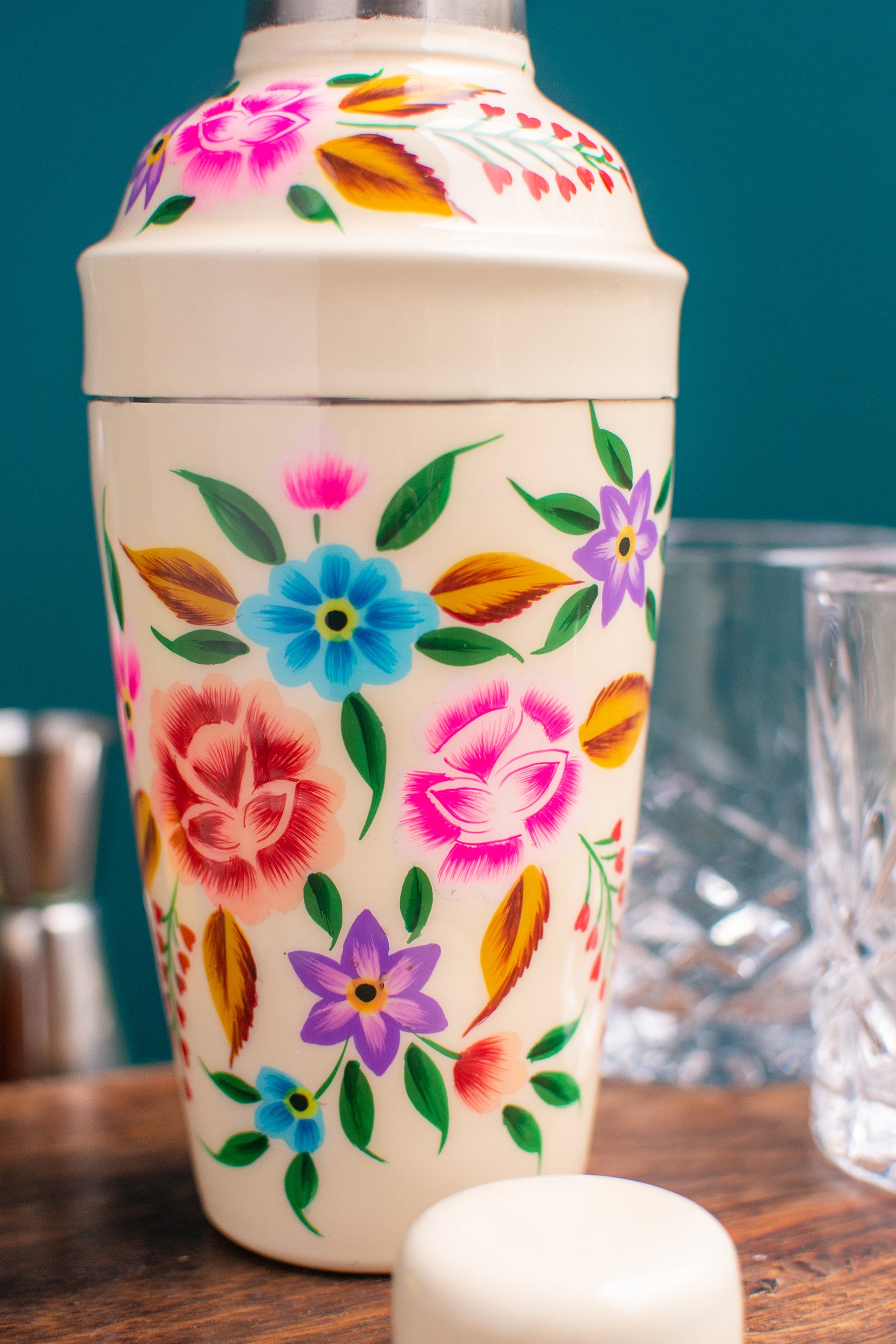 Handpainted Stainless Steel Cocktail Shaker – Ian Snow Ltd
