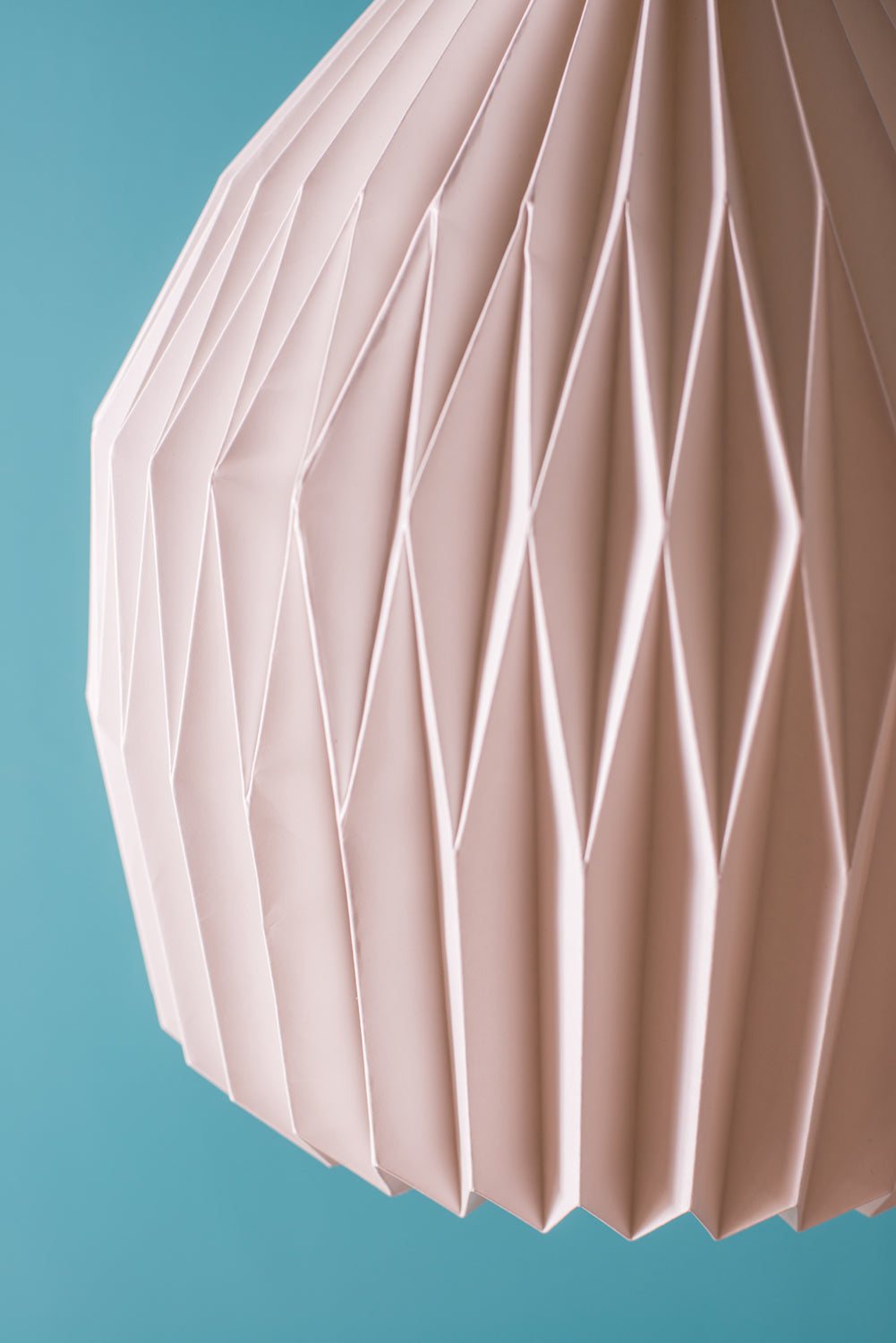 Dome Natural Pleated Paper Lampshade | Handmade and Fairtrade – Ian ...